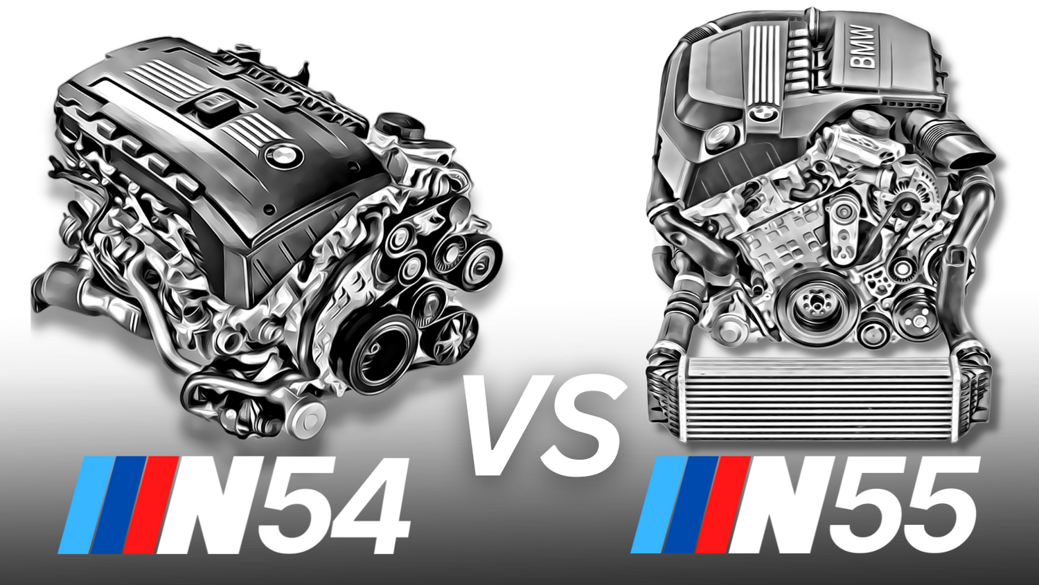 BMW N54 vs. N55 - Side By Side Comparison – Bimmer Merch