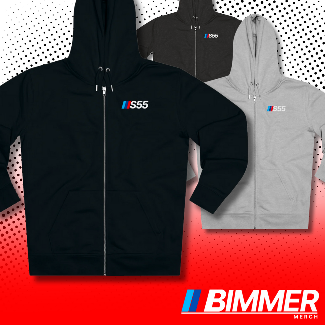 Bimmer S55 Enthusiast's Full Zip Hoodie – Bimmer Merch